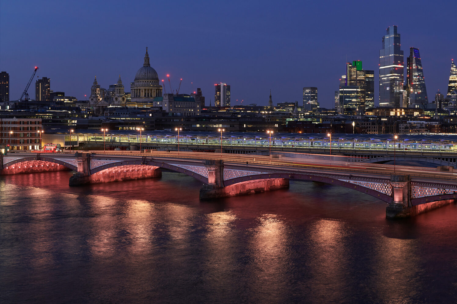 Blackfriars Bridge | Illuminated River