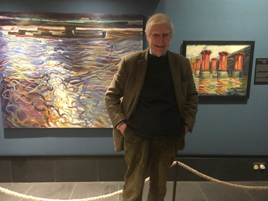 ‘The water is forever moving and nothing stays… | Illuminated River